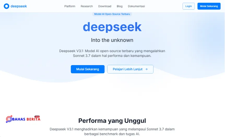 Deepseek V3.1: Model AI Open-Source Terbaru yang Mengalahkan Sonnet 3.7 | BahasBerita