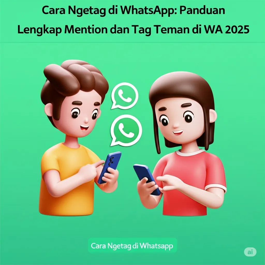 Cara Ngetag di WhatsApp: Panduan Lengkap Mention dan Tag Teman di WA ...