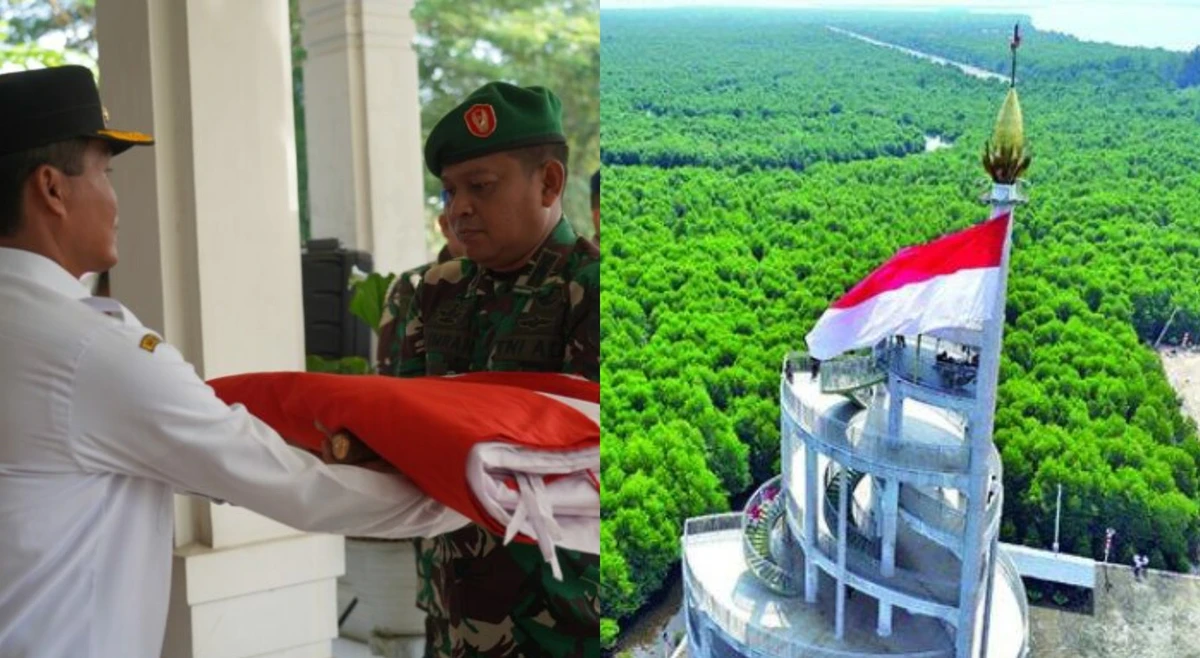 Bendera Merah Putih Raksasa Robek saat HUT TNI di Monas: Penyebab ...